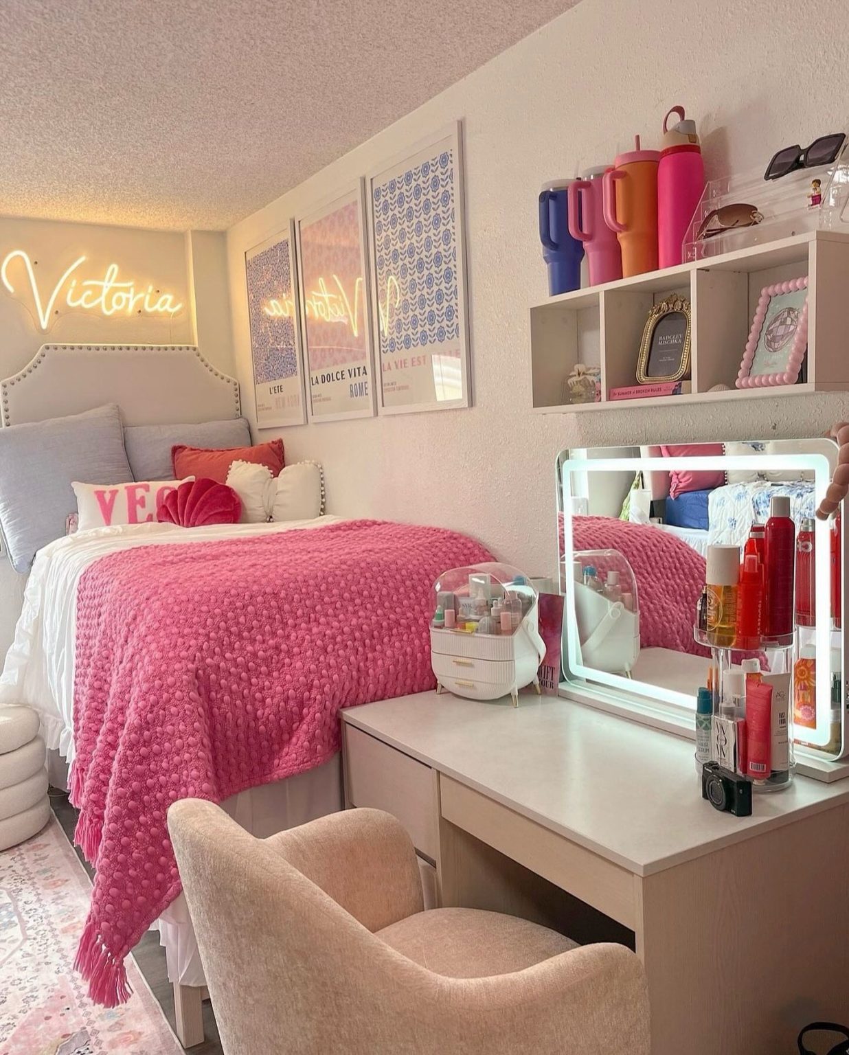 35 College Dorm Room Ideas to Transform Your Space: Cozy, Aesthetic ...