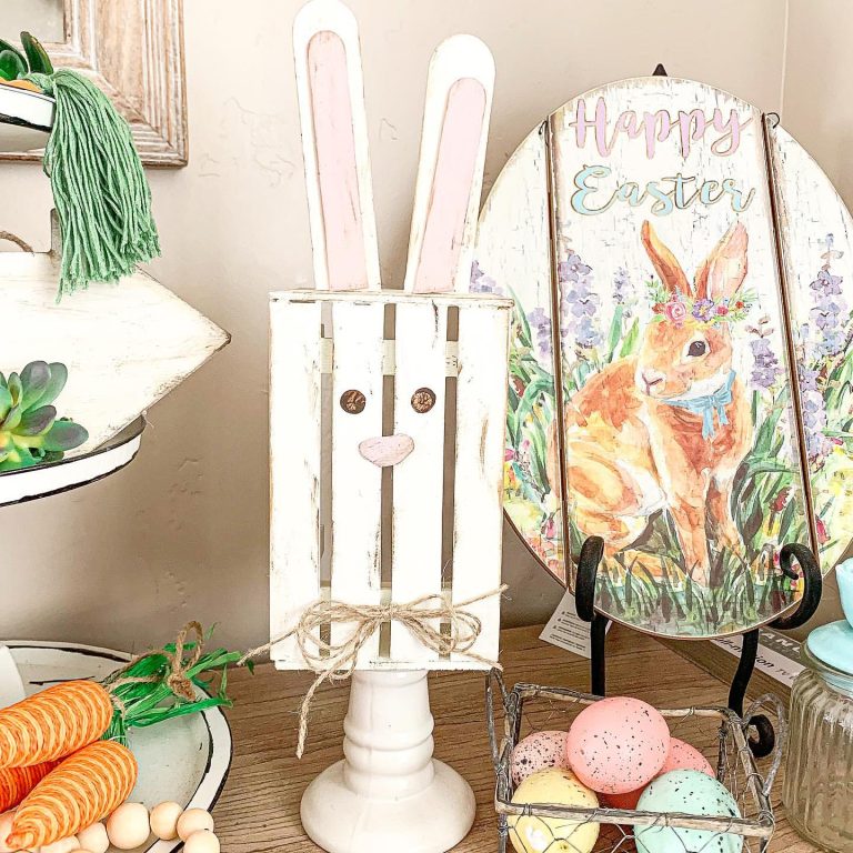 35 Farmhouse Easter Decor 2025 Ideas to Make Your Spring Stylish and ...