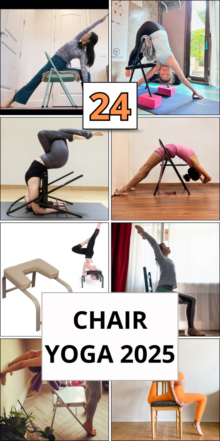 24 Chair Yoga 2025 Ideas: From Beginner-Friendly Poses to Advanced ...