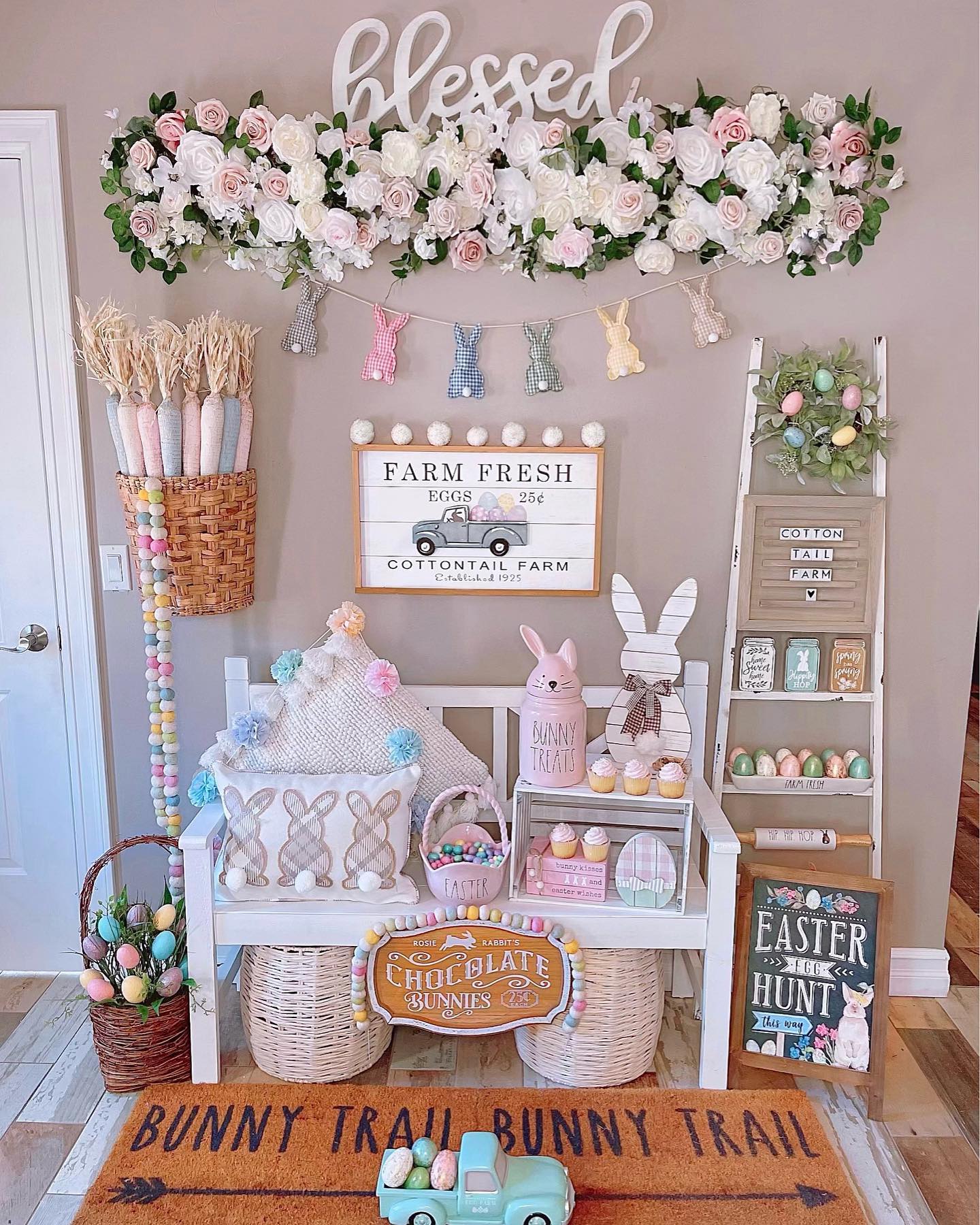 35 Farmhouse Easter Decor 2025 Ideas to Make Your Spring Stylish and ...