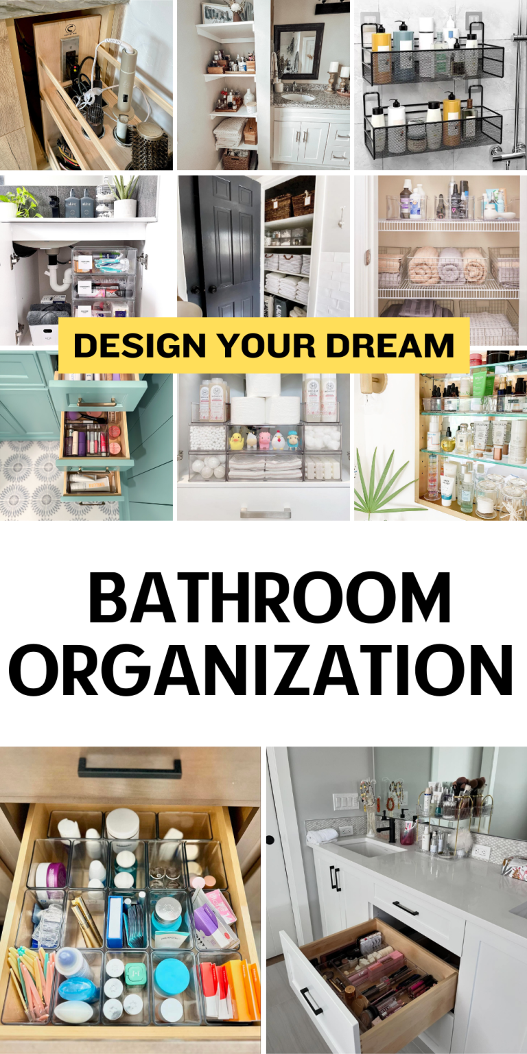 30 Bathroom Organization Ideas for a Stylish, Functional, and Clutter ...