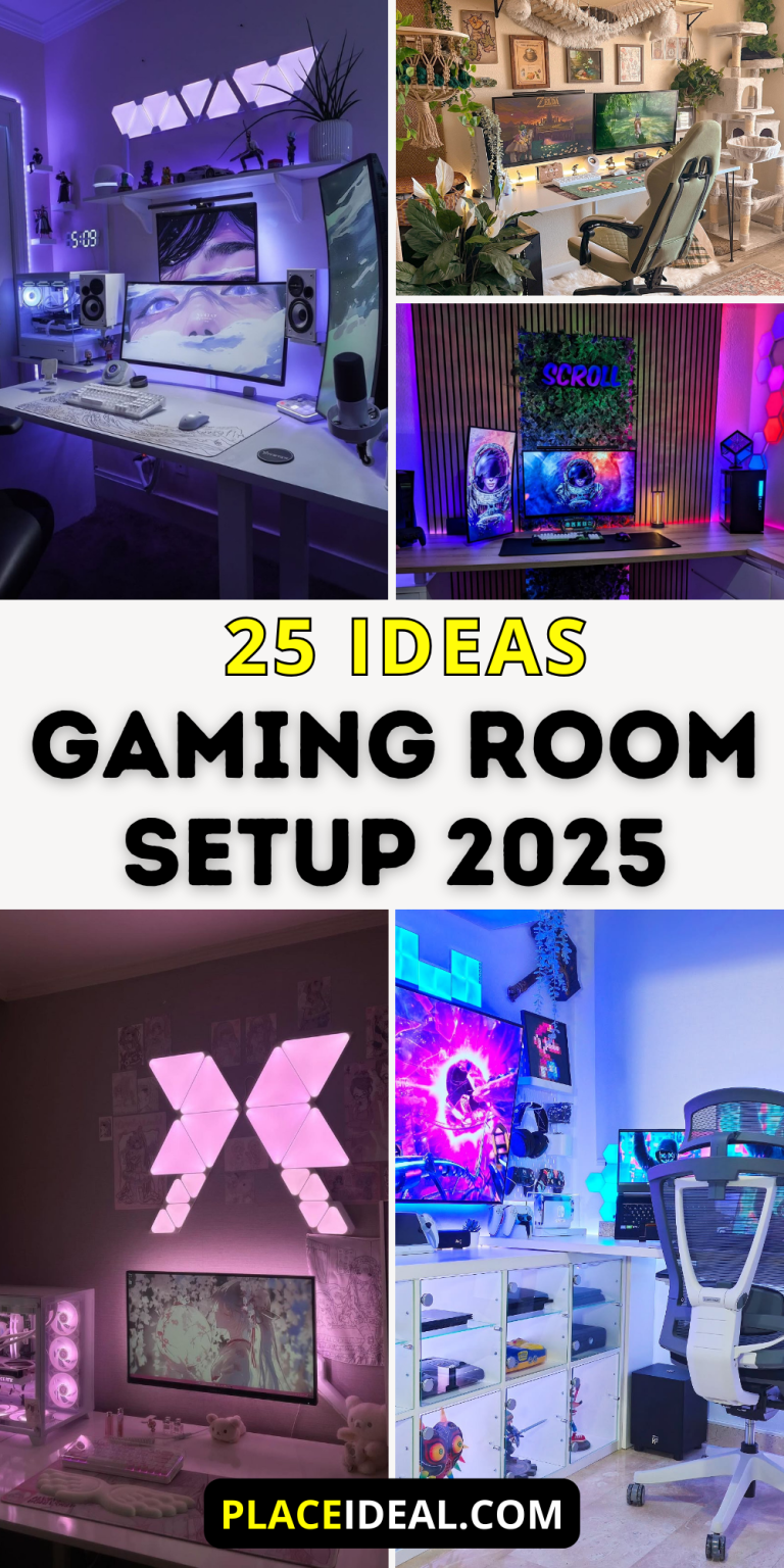 25 Gaming Room Setup 2025 Ideas: Transform Your Space with Aesthetic ...
