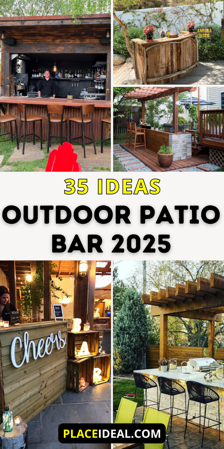 35 Outdoor Patio Bar Ideas 2025: Stunning Backyard Setups for the ...