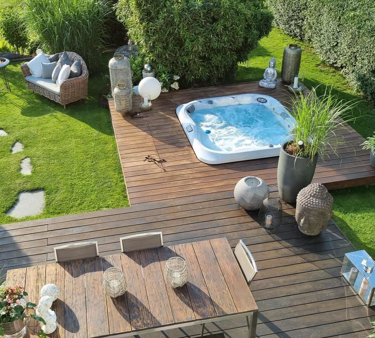 34 Jacuzzi Outdoor Ideas 2025: Stylish Designs for Your Outdoor Oasis ...