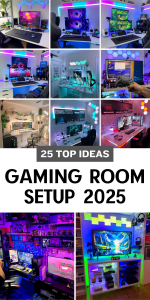 25 Gaming Room Setup 2025 Ideas: Transform Your Space with Aesthetic ...