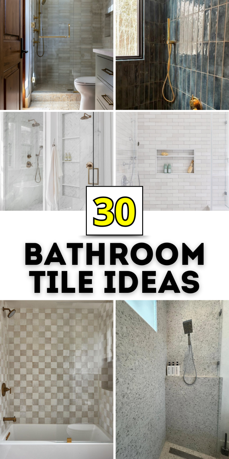 30 Bathroom Tile Ideas: Trendy and Timeless Designs for a Stunning ...