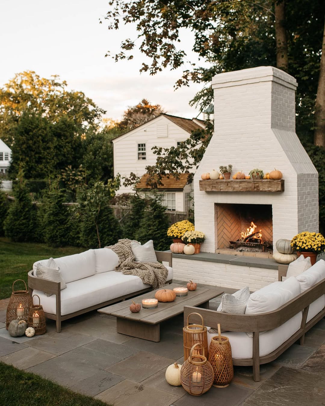 35 Outdoor Fireplace Ideas 2025: Stunning Designs to Transform Your ...