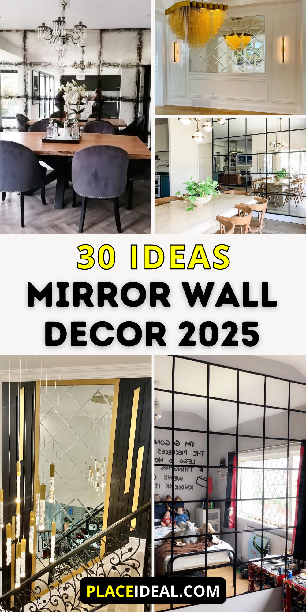 30 Mirror Wall Decor 2025 Ideas That Transform Any Room into a Stylish ...