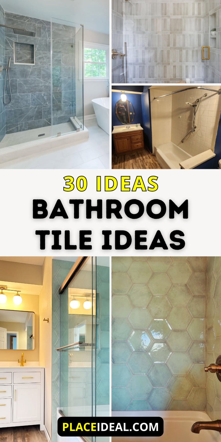 30 Bathroom Tile Ideas: Trendy and Timeless Designs for a Stunning ...