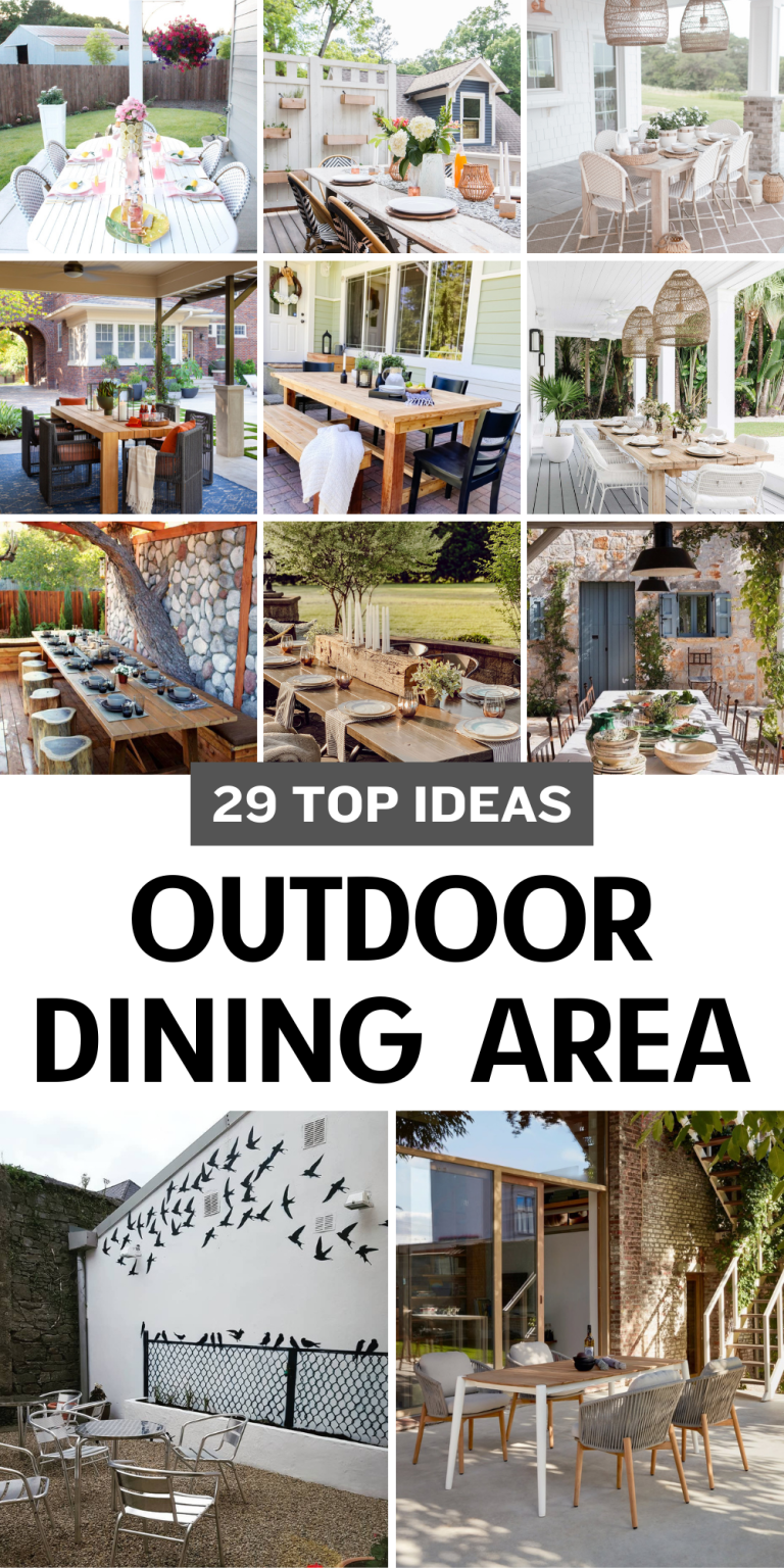 29 Outdoor Dining Area Ideas to Elevate Your Al Fresco Experience ...