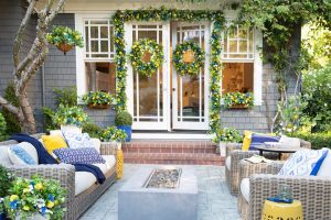 30 Spring Outdoor Decor Ideas to Refresh Your Porch & Front Doors with ...