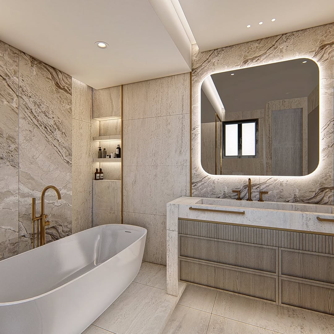 25 Master Bathrooms Luxury 2025: Stunning Designs for a Modern, Elegant ...