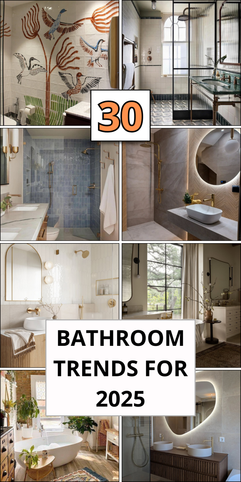 30 Bathroom Trends for 2025: The Hottest Designs, Colors & Must-Have ...