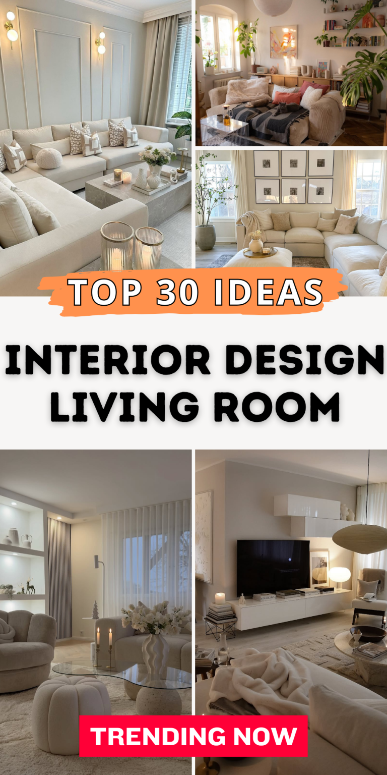 30 Interior Design Living Room Ideas for 2025 That Redefine Modern ...