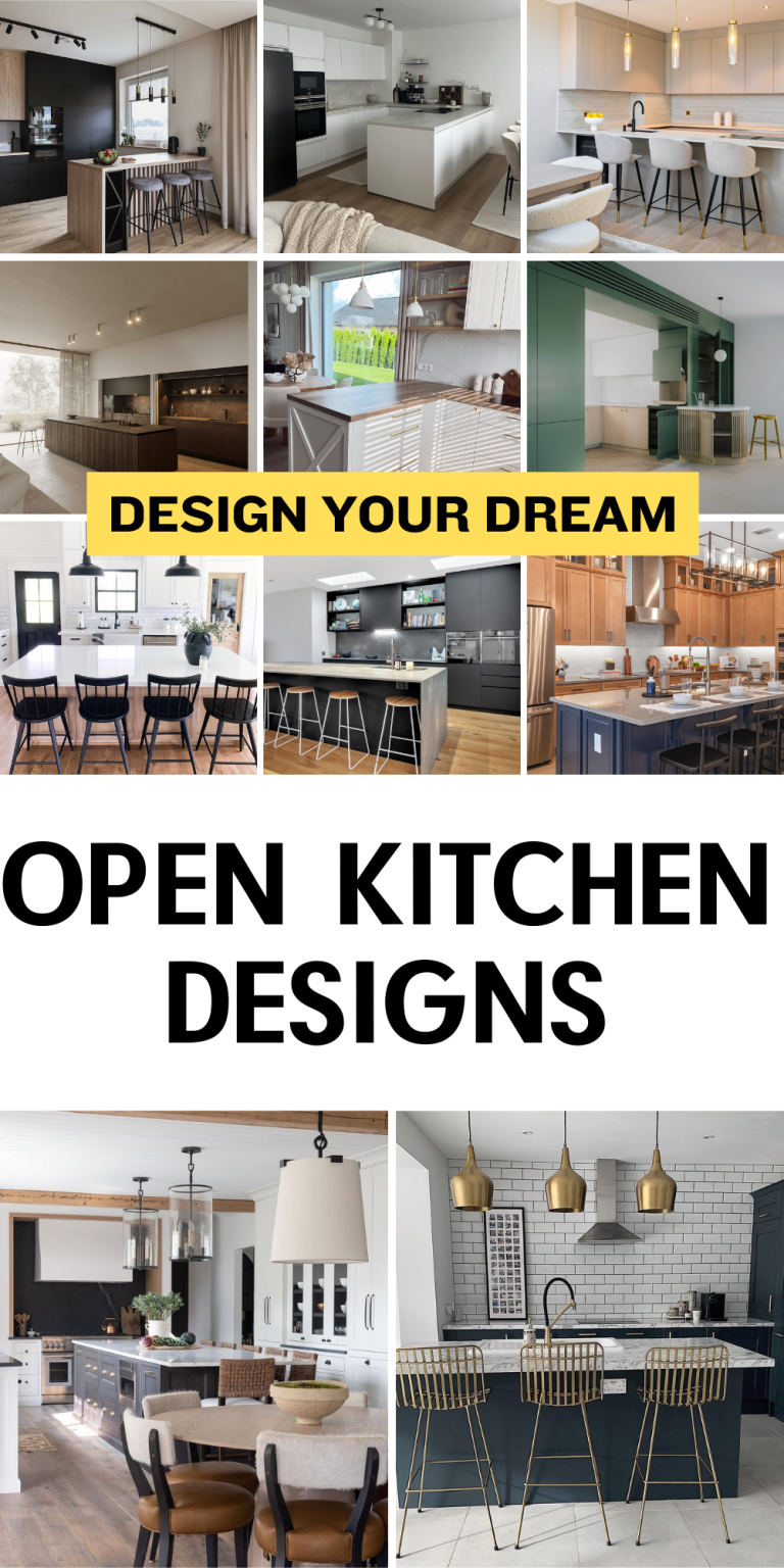30 Open Kitchen Designs 2025: Best Modern and Luxury Ideas for a ...