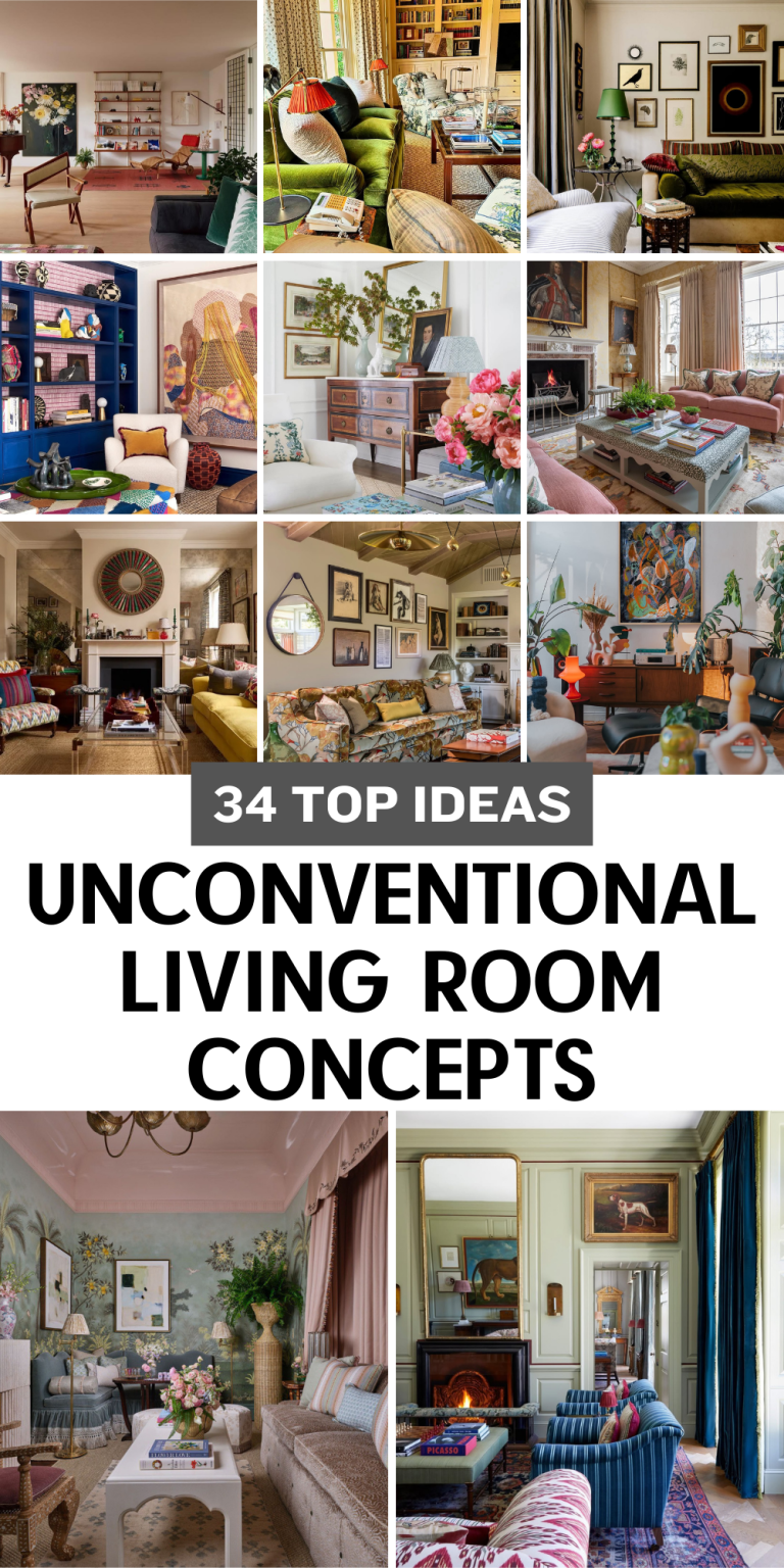 34 Unconventional Living Room Concepts That Redefine Interior Design ...
