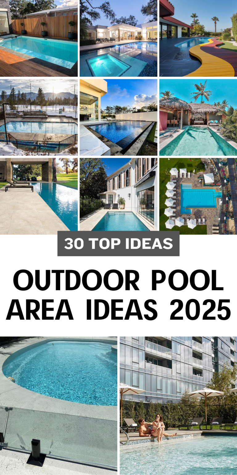 30 Outdoor Pool Area Ideas 2025: Stunning Designs for Every Budget and ...