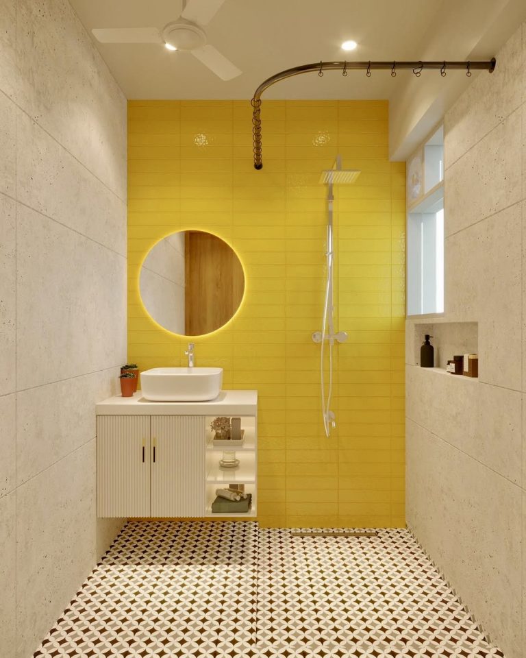 35 Yellow Bathroom Ideas That Will Instantly Brighten Your Home ...