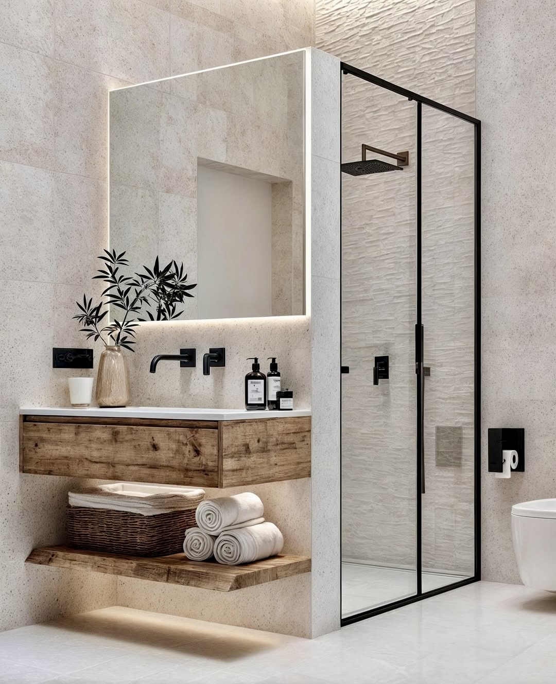 35 Walk In Shower Ideas That Will Transform Your Bathroom Into a Spa ...