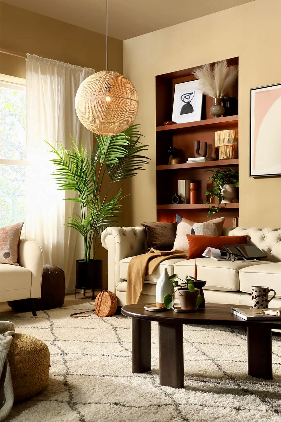 25 Brown Living Room Ideas That Prove Neutrals Can Be Bold, Cozy, and ...