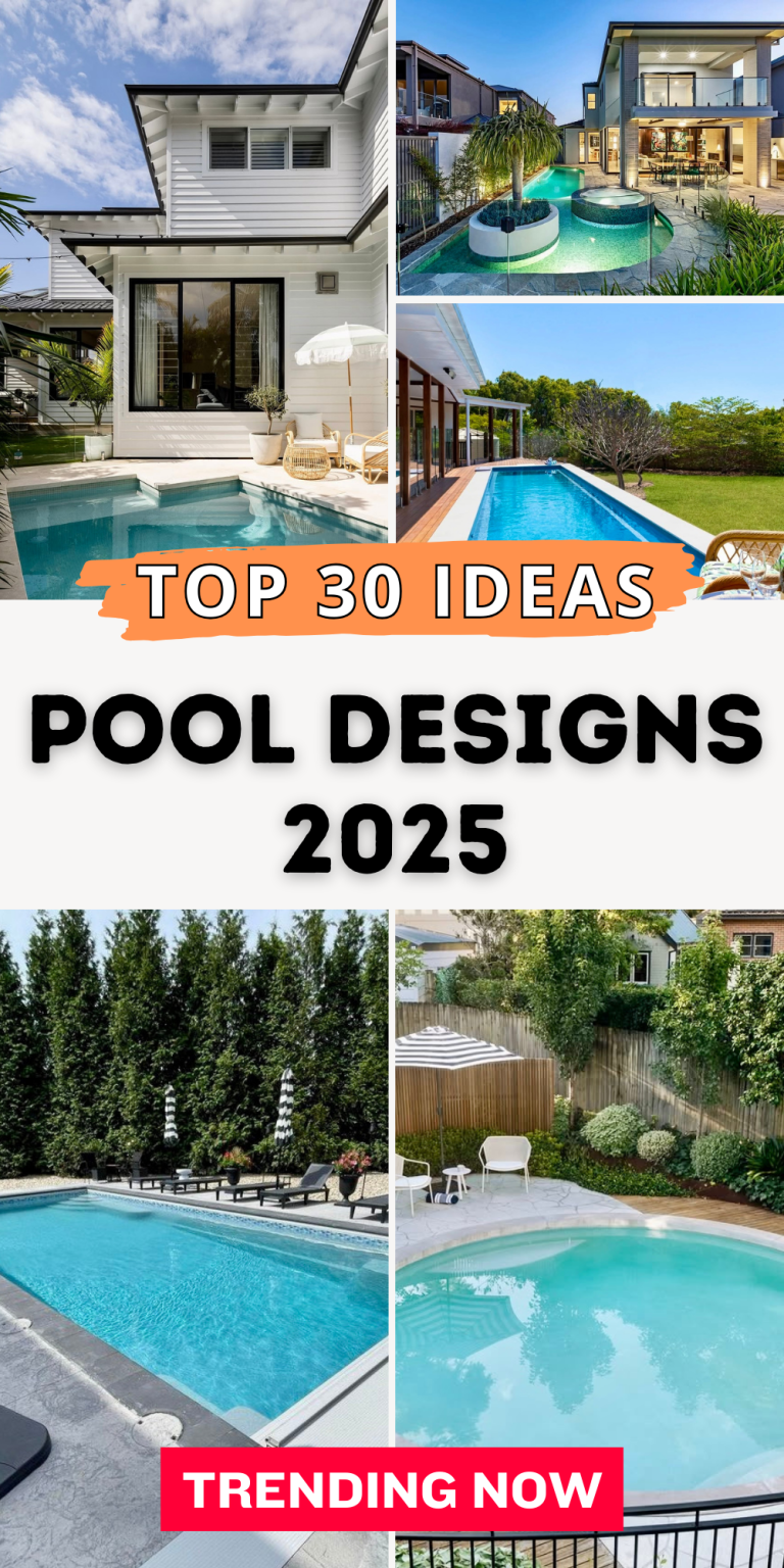30 Pool Designs 2025 That Will Instantly Elevate Your Backyard Into a ...