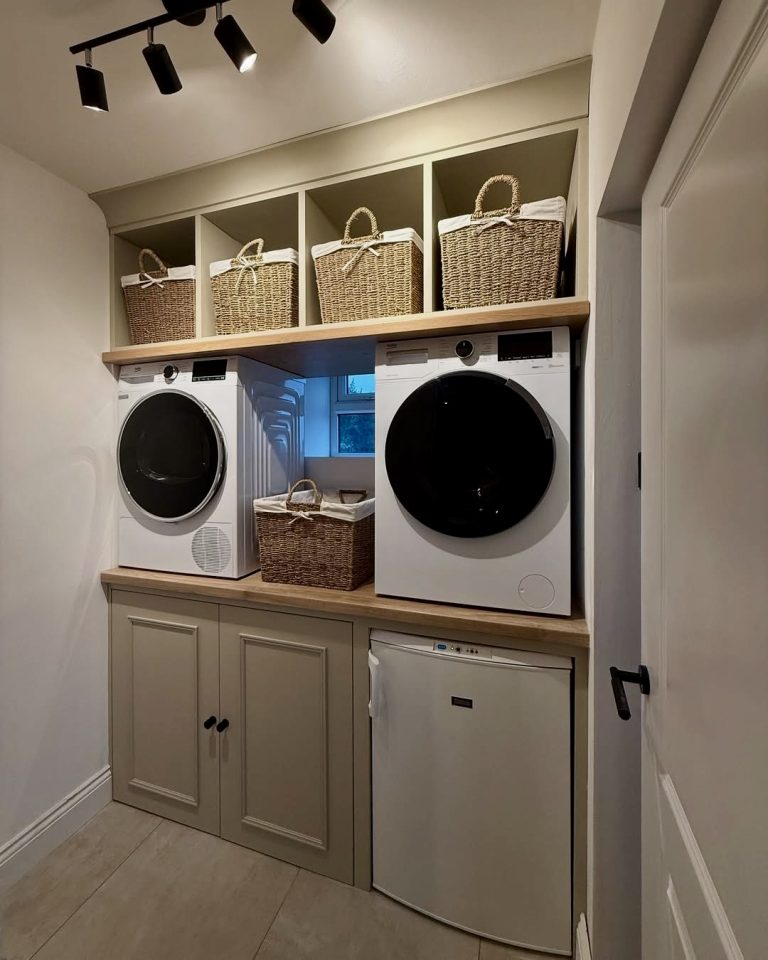 35 Laundry Room Cabinets and Shelves to Transform Your Space with Smart ...