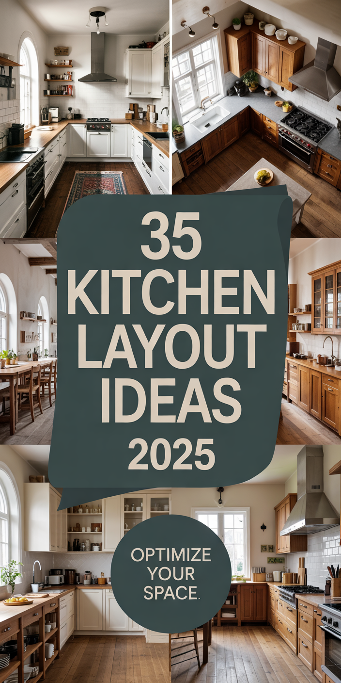 35 Kitchen Layout 2025: Top Ideas with Island, Double Galley, Small L ...