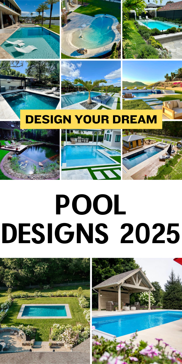 30 Pool Designs 2025 That Will Instantly Elevate Your Backyard Into a ...