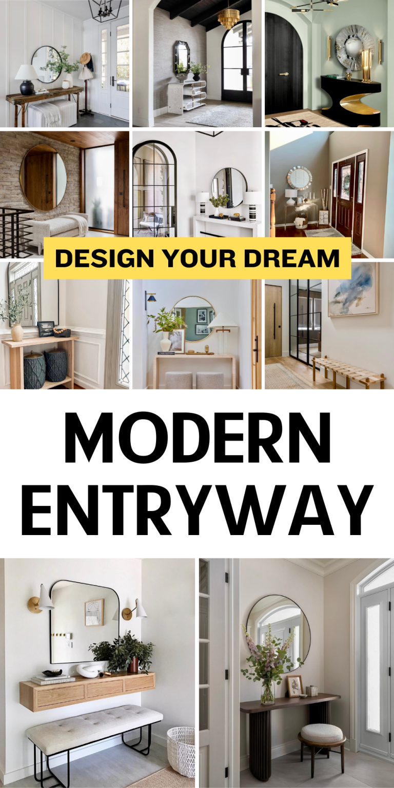 25 Modern Entryway Ideas for 2025 That Will Instantly Elevate Your Home ...
