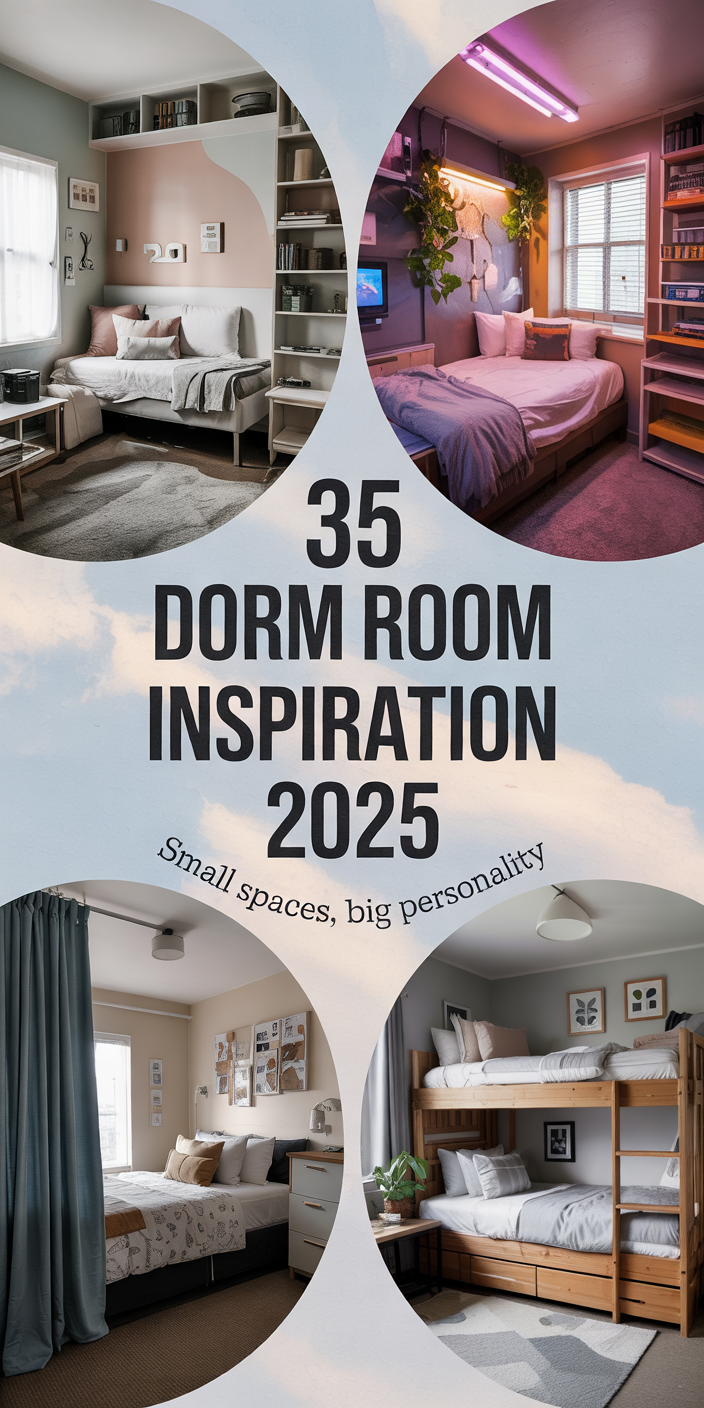 35 Dorm Room Inspiration 2025 Ideas That Redefine College Aesthetic and ...