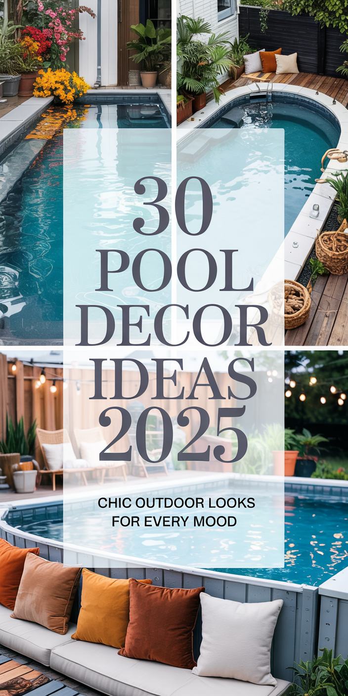 30 Pool Decor 2025 Ideas That Will Instantly Elevate Your Backyard ...