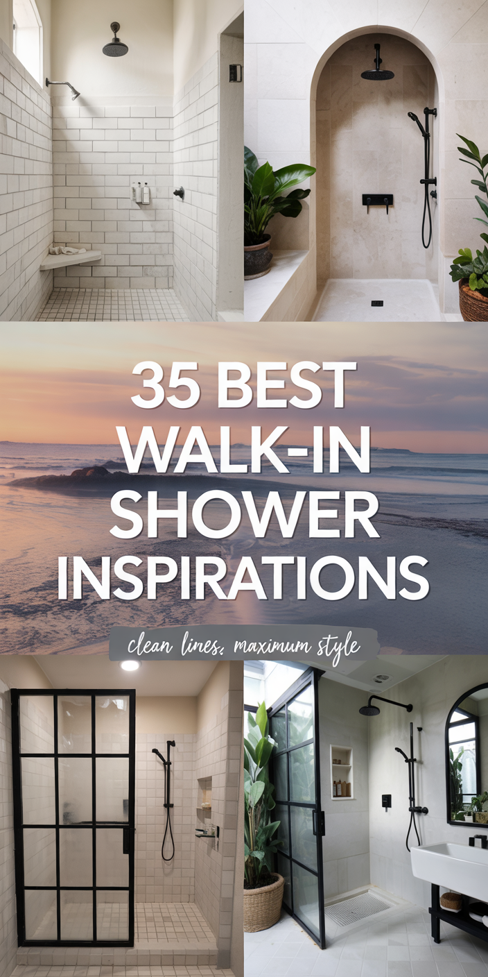 35 Walk In Shower Ideas That Will Transform Your Bathroom Into a Spa ...