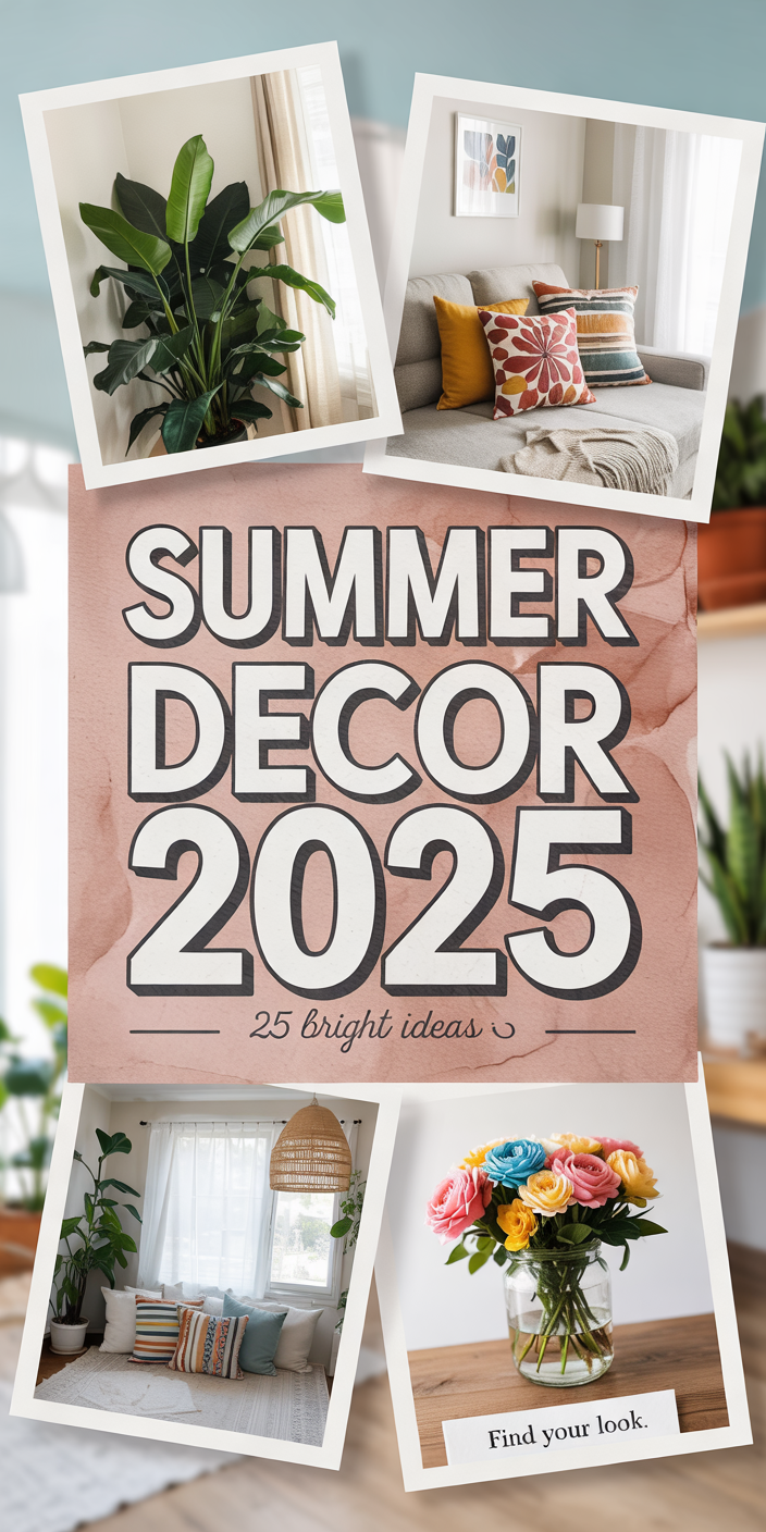25 Summer Decor 2025 Ideas That Will Instantly Brighten Up Your Home ...
