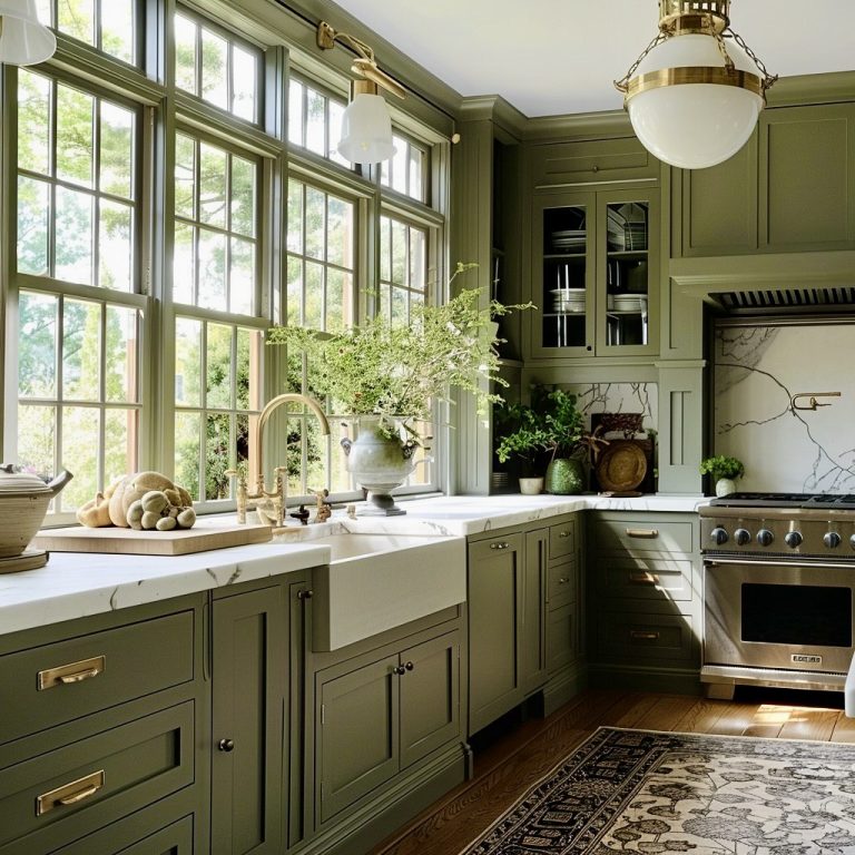 25 Green Kitchen Designs 2025 That Will Make You Rethink White Cabinets ...