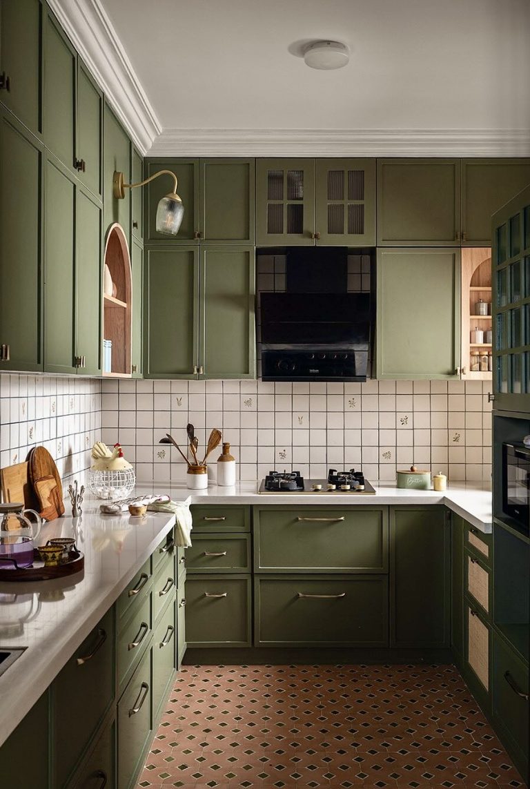 25 Green Kitchen Designs 2025 That Will Make You Rethink White Cabinets ...