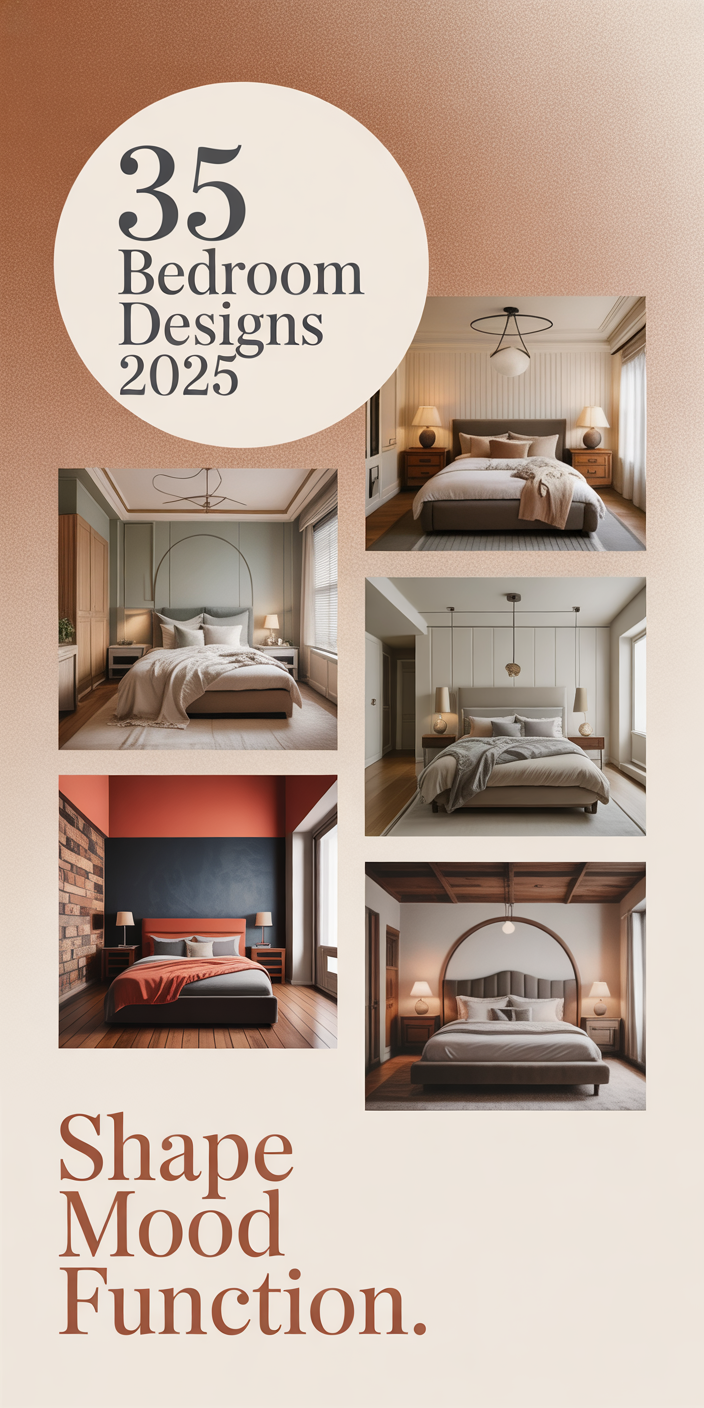 35 Bedroom Designs 2025 That Redefine Cozy, Modern, and Luxury Style ...