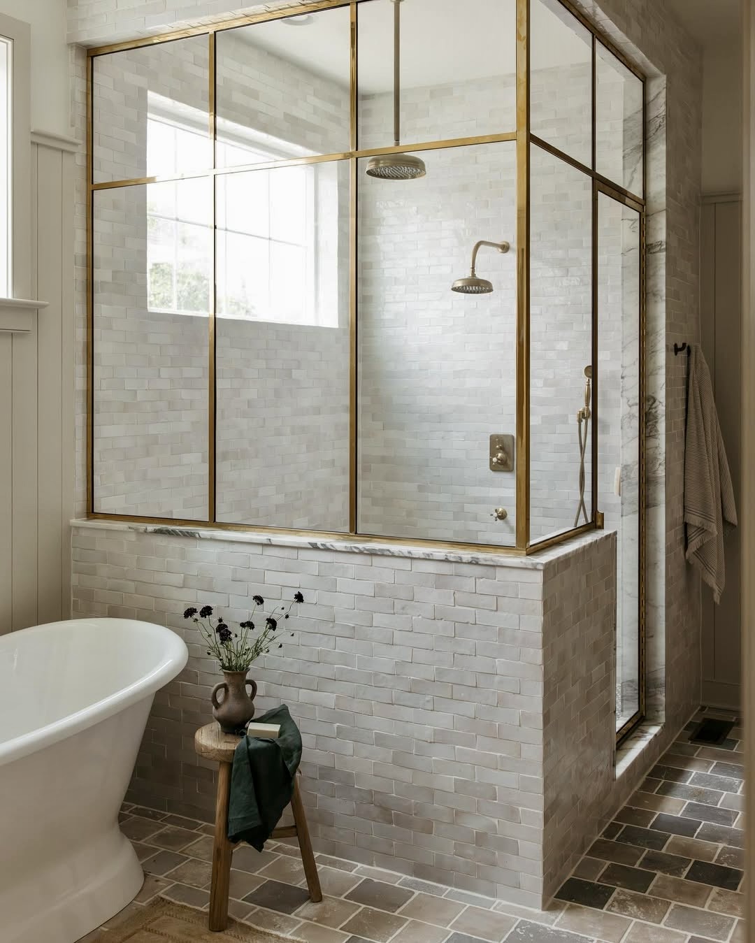 30 Half Wall Shower Ideas 2025 That Will Transform Your Bathroom—From Rustic to Modern Styles ...