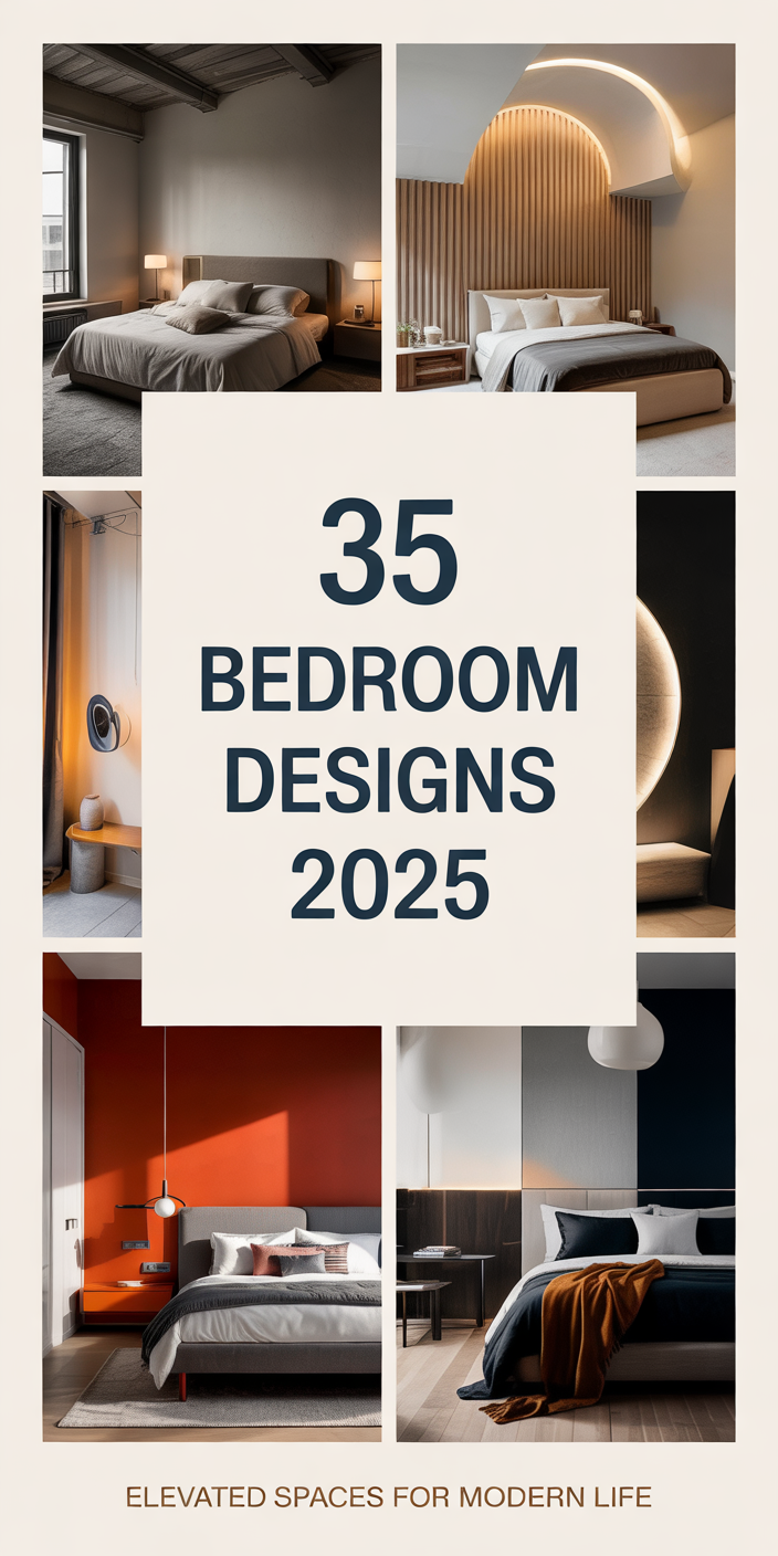 35 Bedroom Designs 2025 That Redefine Cozy, Modern, and Luxury Style ...