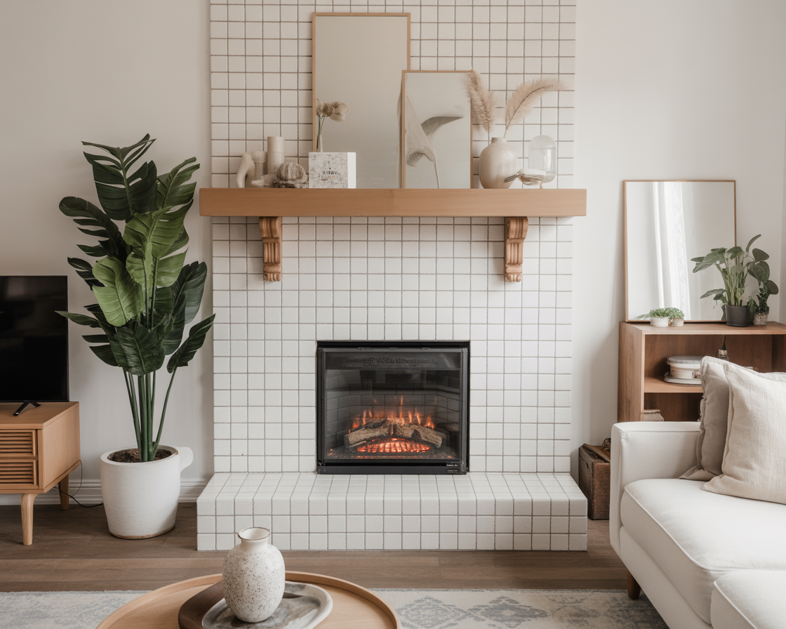 10 Fireplace Makeover Transformations That Completely Changed the Room ...