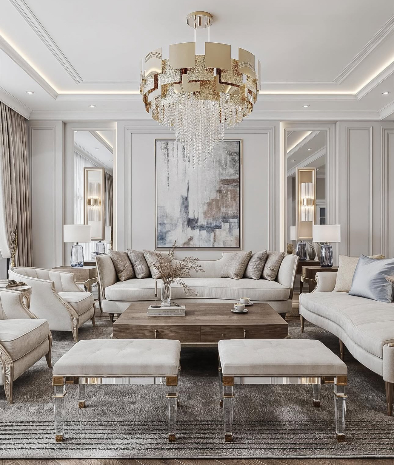 25 Neoclassical Interior Design Ideas That Blend Timeless Elegance with ...