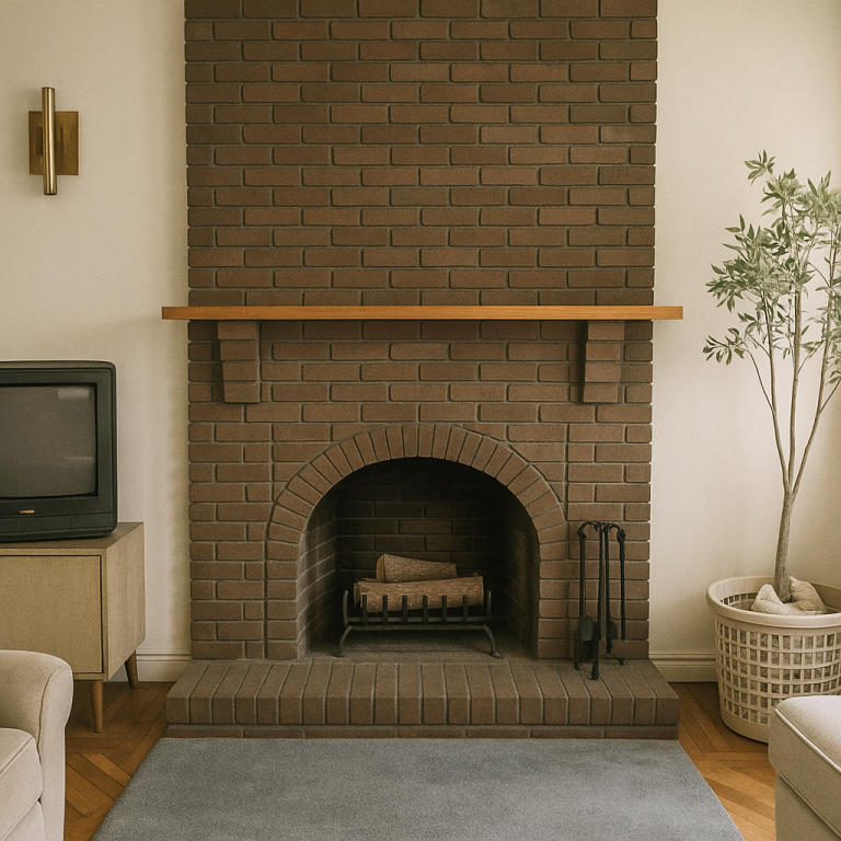 10 Fireplace Makeover Transformations That Completely Changed the Room ...