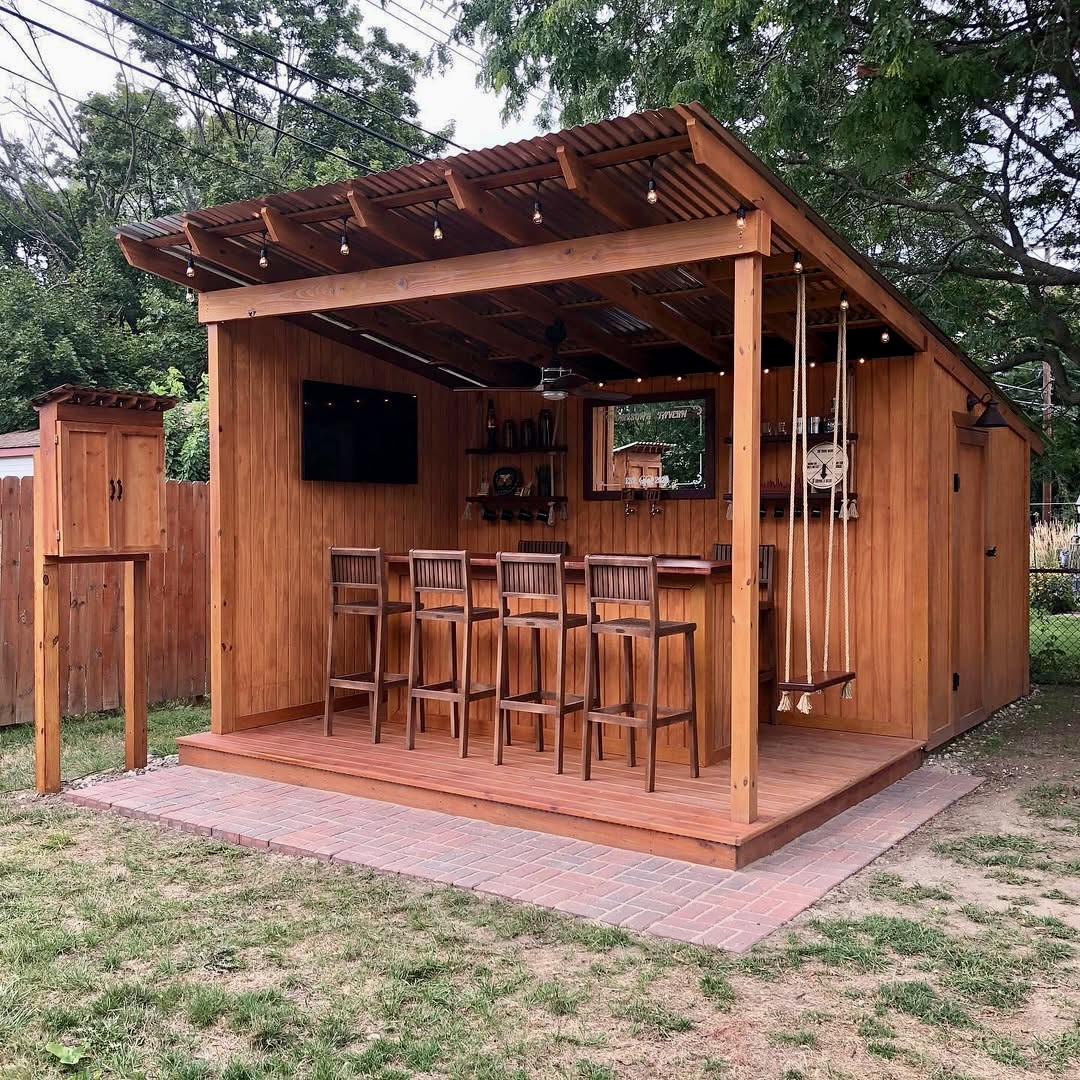 30 Backyard Bar Ideas 2025 That Will Transform Your Outdoor Space Into ...
