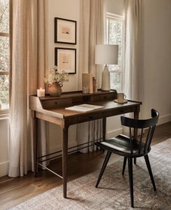 35 Wood Desk Ideas to Elevate Your Home Office with Style ...