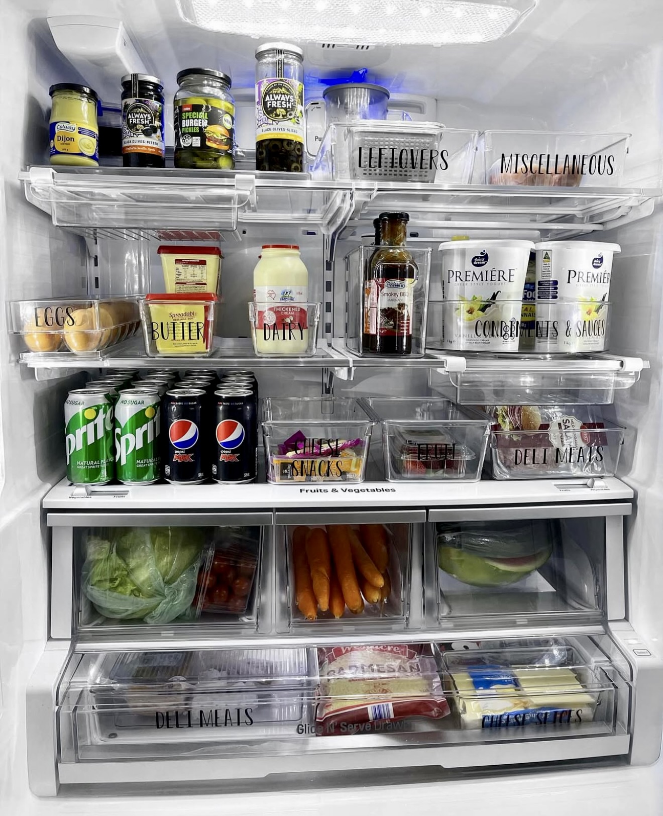 25 FRIDGE ORGANIZATION ideas for aesthetic, budget-friendly, and smart ...
