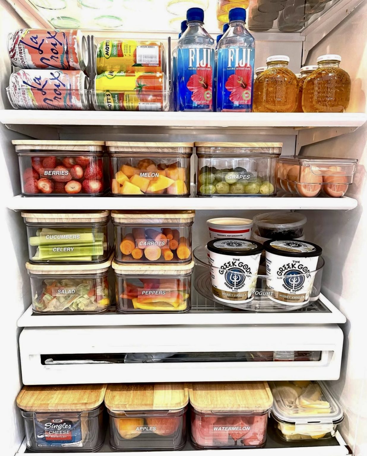 25 FRIDGE ORGANIZATION ideas for aesthetic, budget-friendly, and smart ...