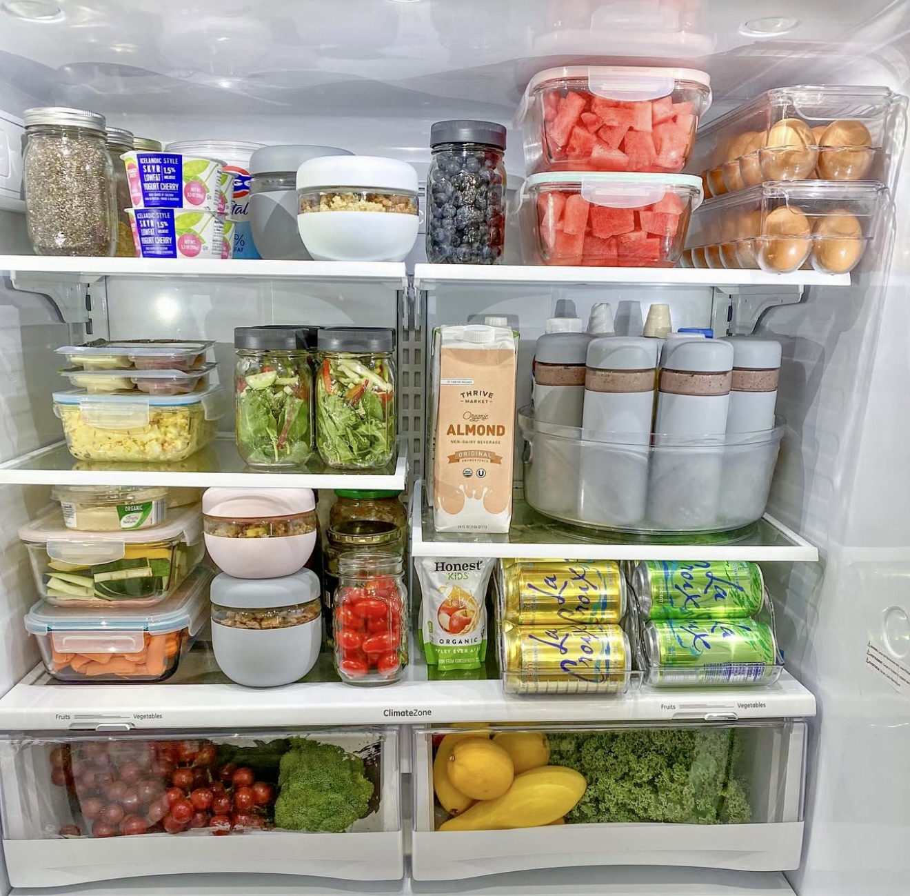25 FRIDGE ORGANIZATION ideas for aesthetic, budget-friendly, and smart ...