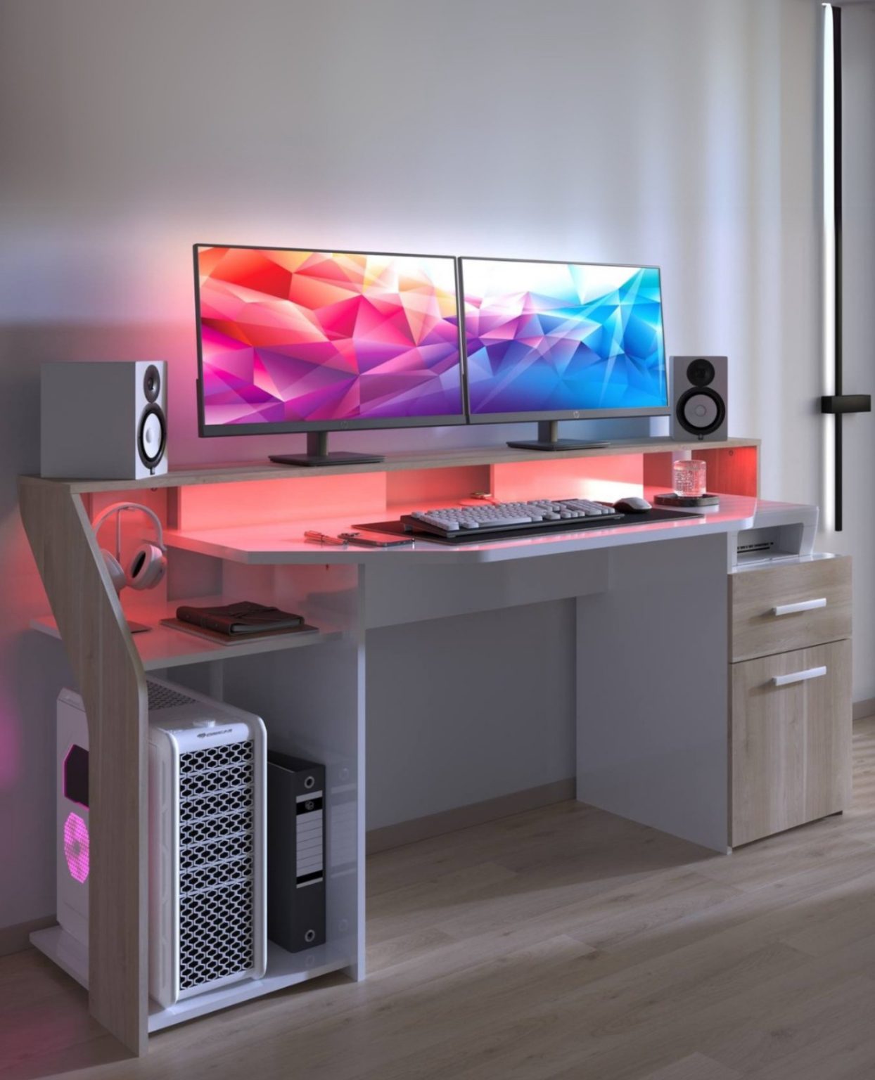 30 Office Desk Ideas for Stylish Workspaces with Aesthetic Designs and ...