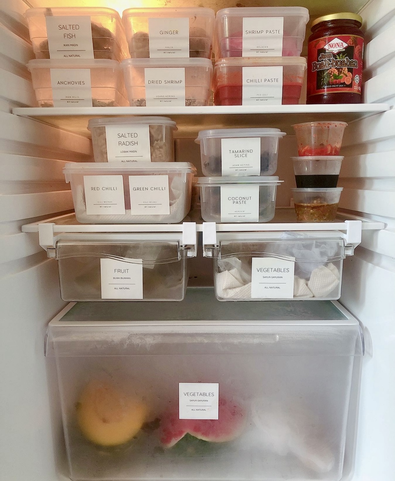 25 FRIDGE ORGANIZATION ideas for aesthetic, budget-friendly, and smart ...