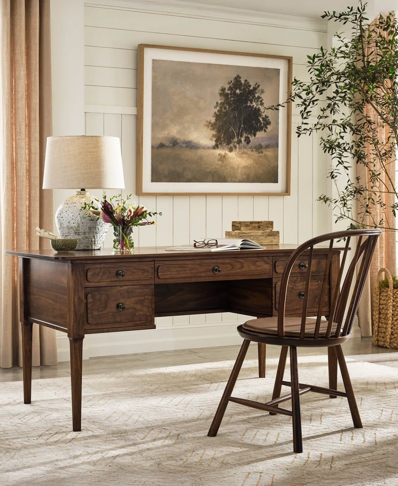 35 Wood Desk Ideas to Elevate Your Home Office with Style ...
