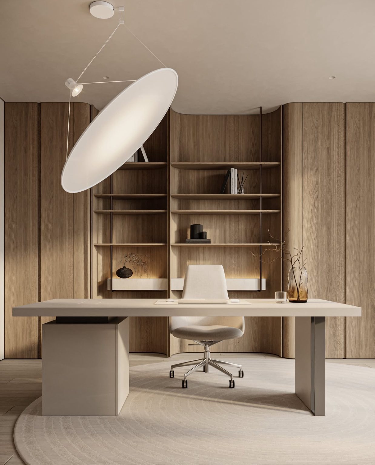 30 Office Desk Ideas for Stylish Workspaces with Aesthetic Designs and ...